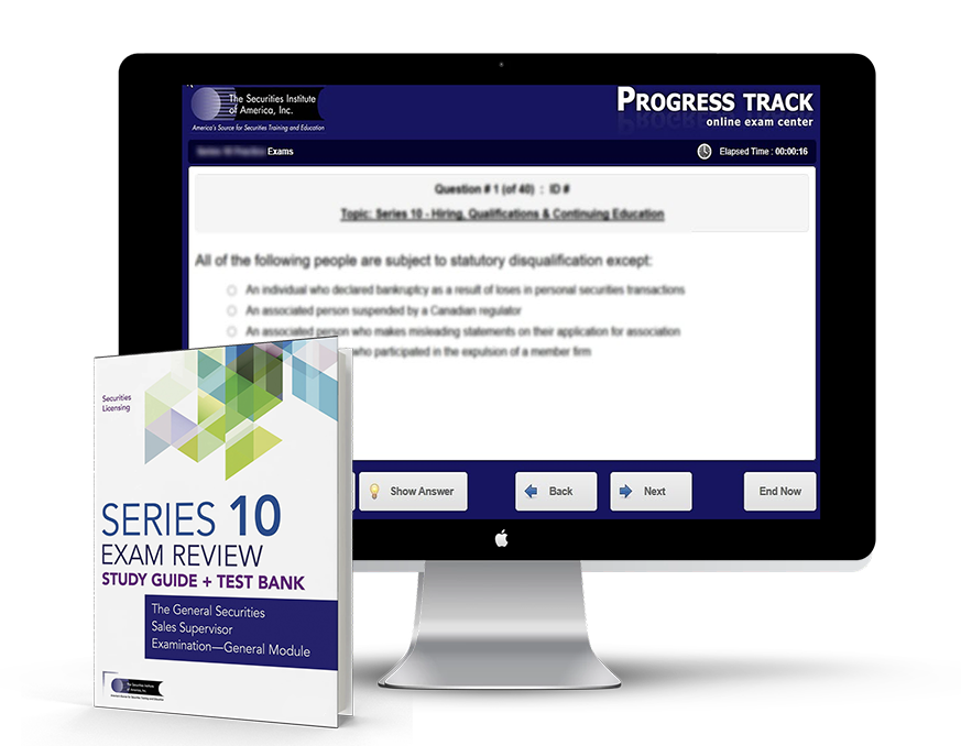 The Best Series 10 exam prep - Study Guides and Test Questions