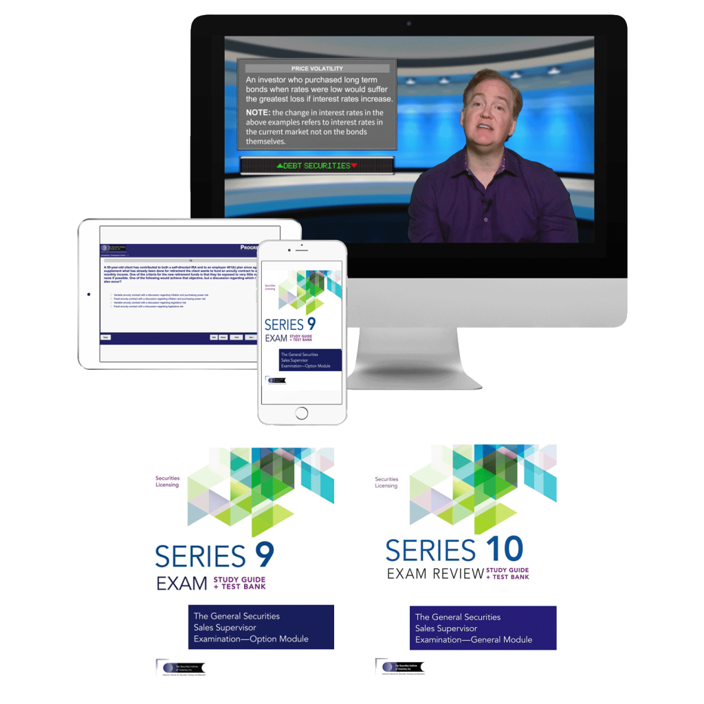 Series 9 exam prep - study guides and test questions